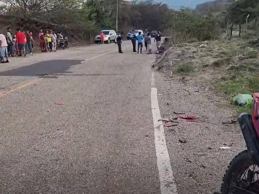 Dos personas mueren en accidente de moto en Marale